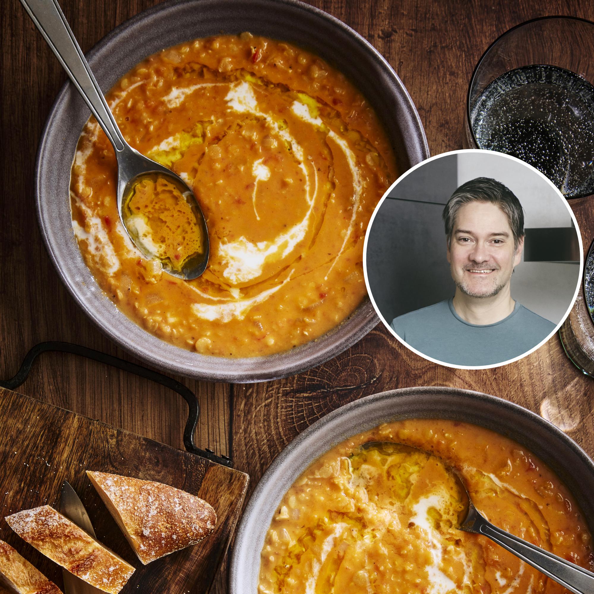 Henri Alénin lempeä linssi-currykeitto – katso resepti! | Maku
