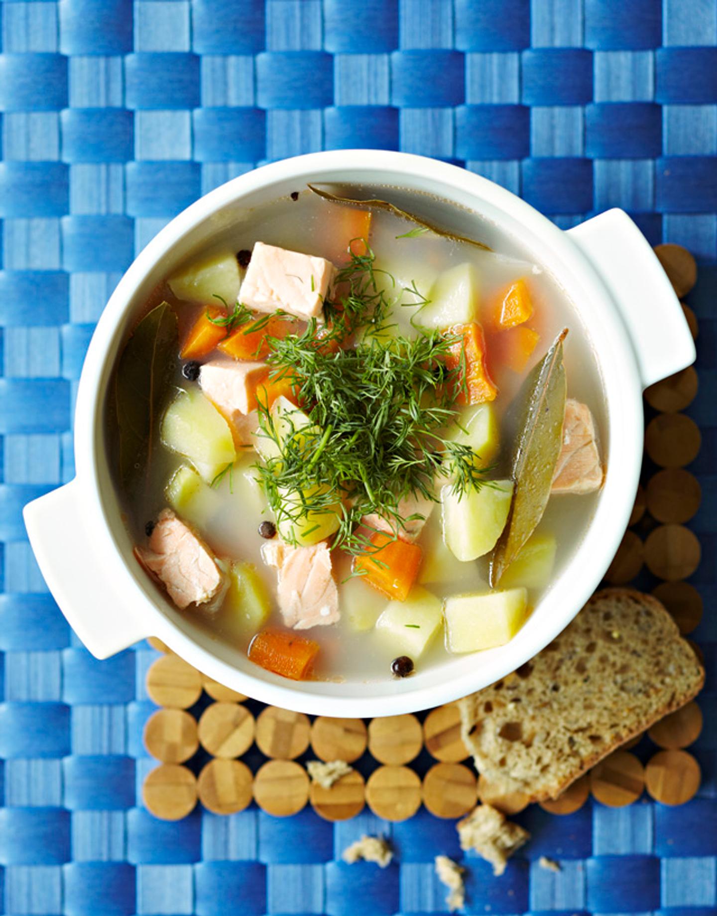 Kalakeitto – katso ohje | Meillä kotona