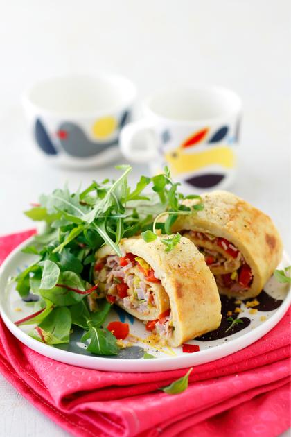 Kinkku-munakasrulla – nappaa resepti! | Maku