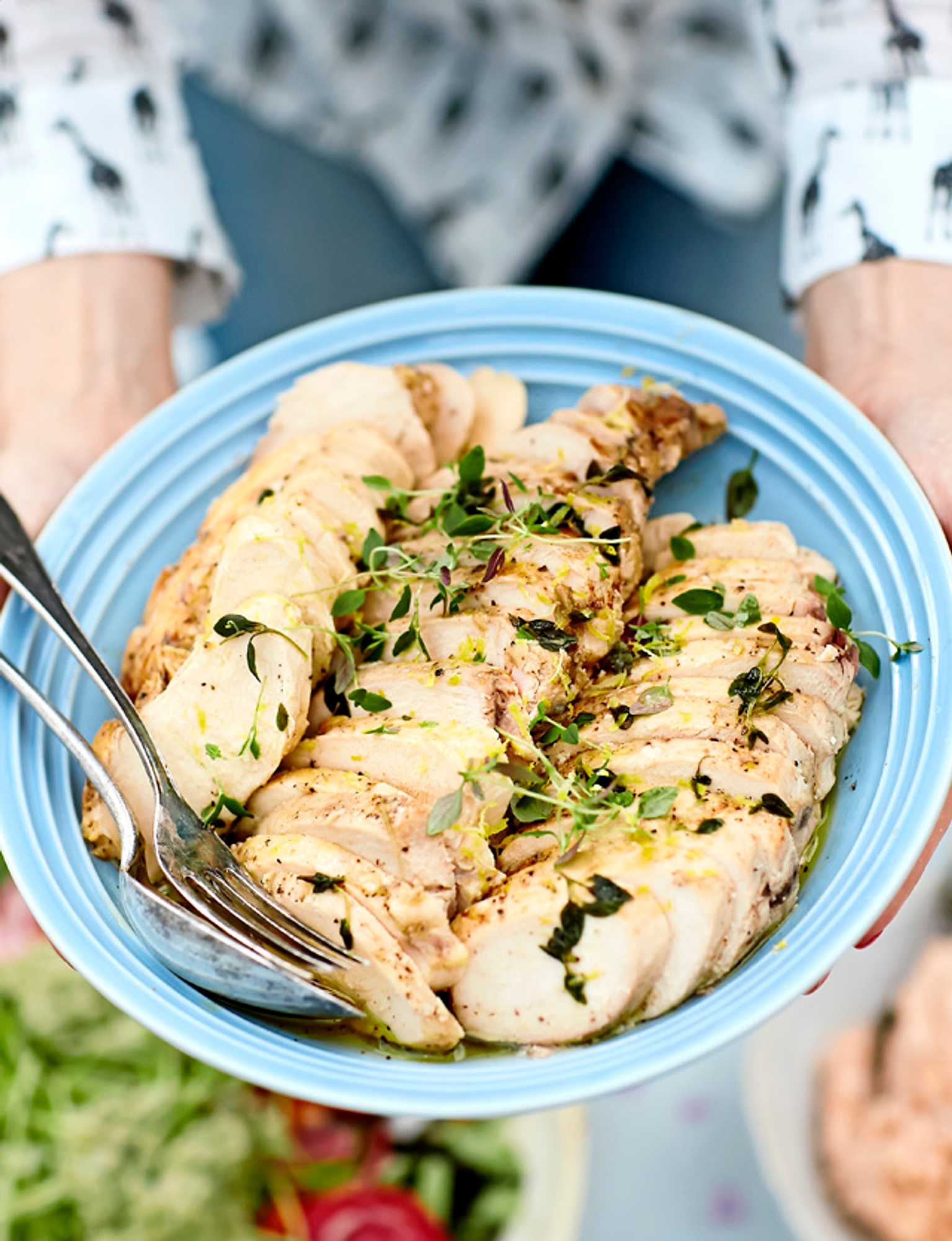 Timjami-sitruunakana | Meillä kotona