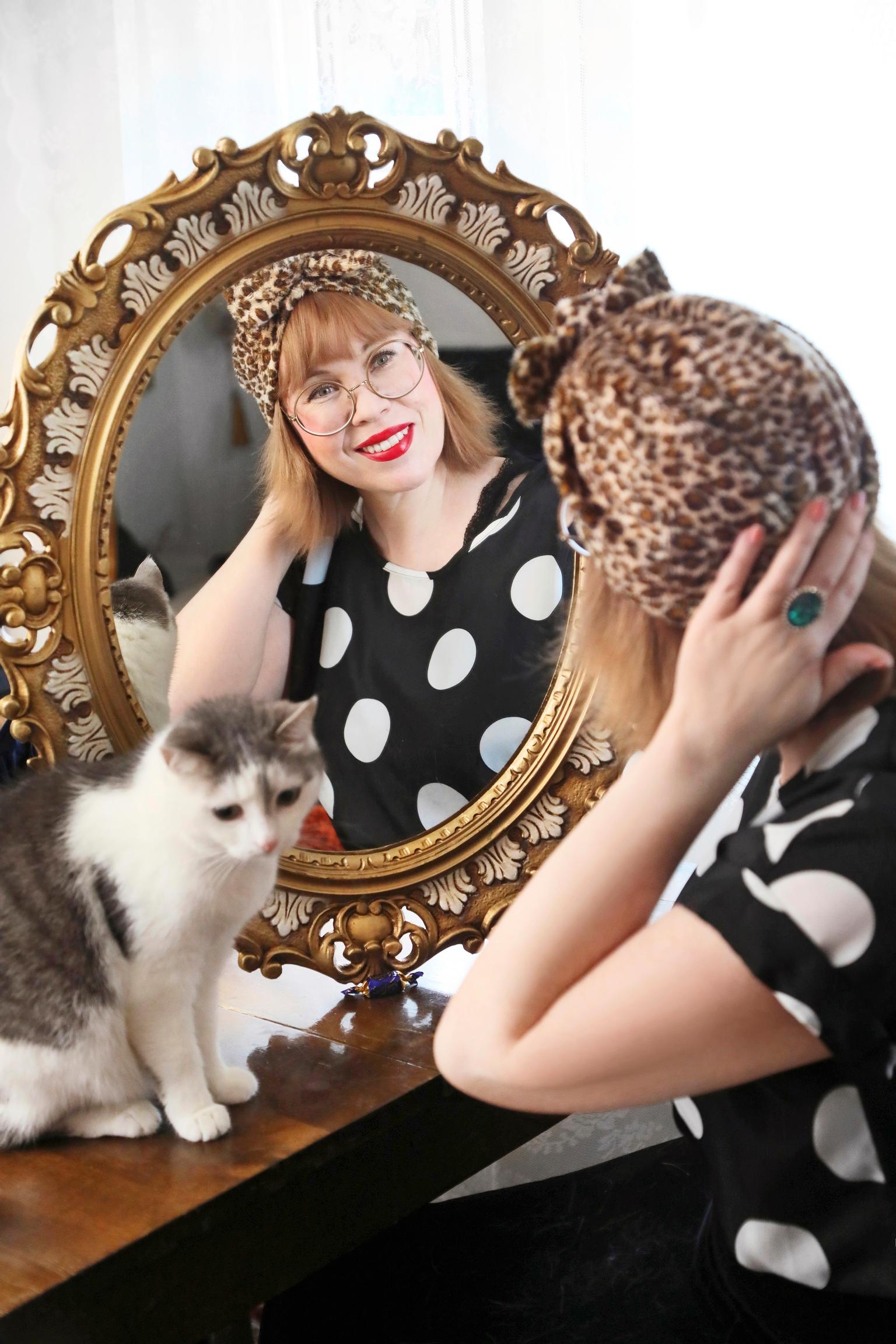 Vintageharrastaja Heidi Gustafsson | Meillä kotona