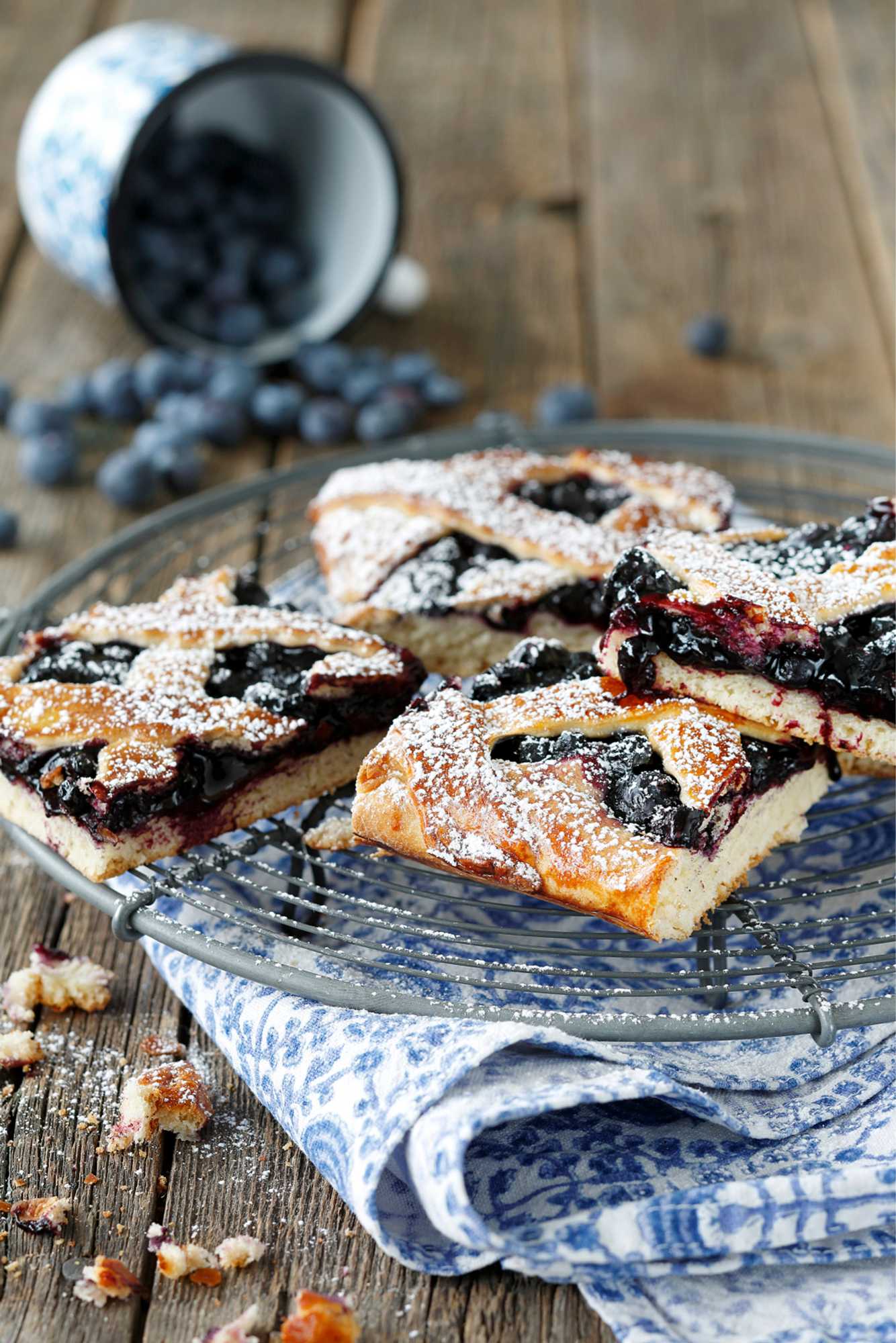 Mustikkapiirakka pullataikinaan | Maku