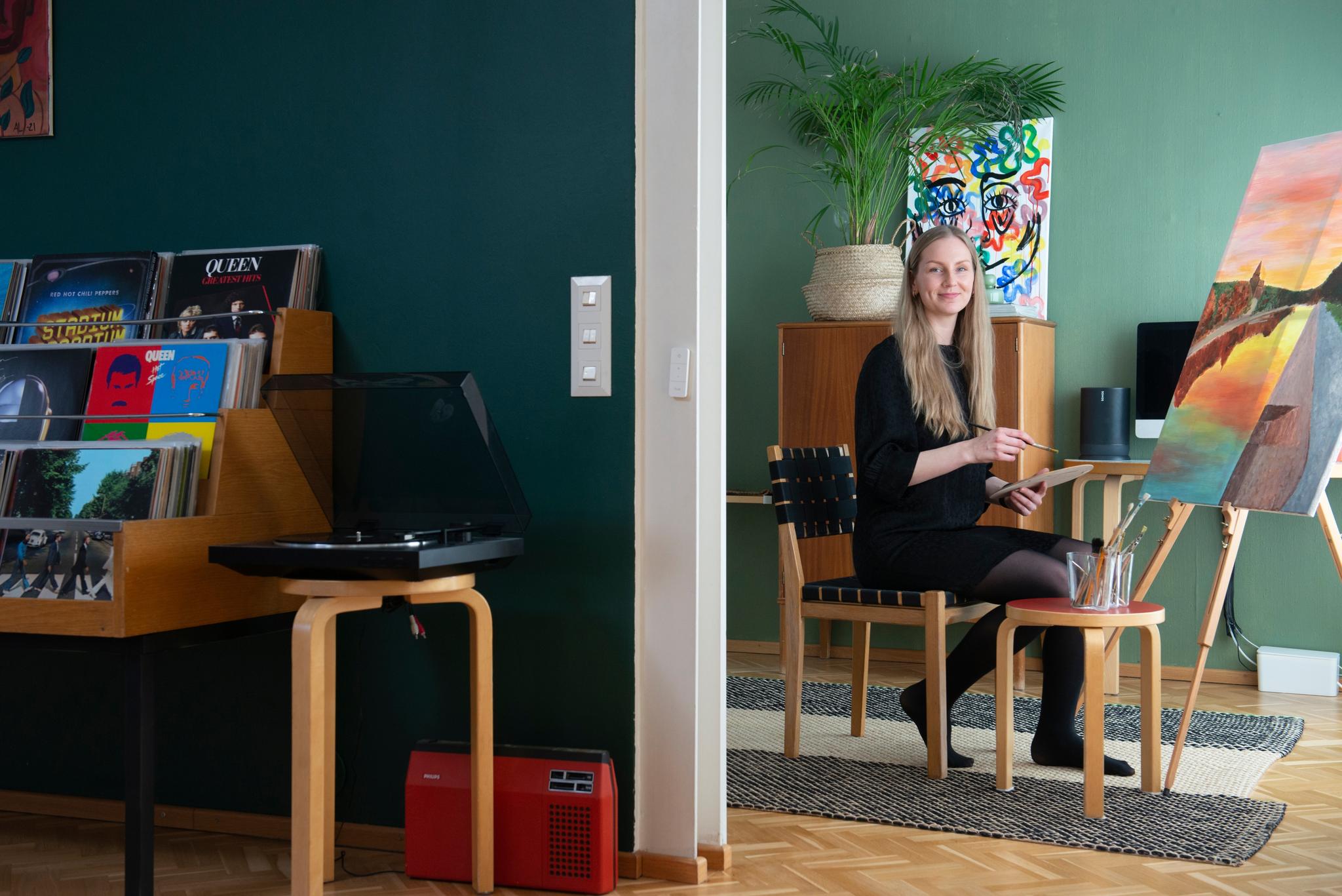 Itse kunnostetulla designilla sisustettu 70-luvun koti | Unelmien Talo&Koti