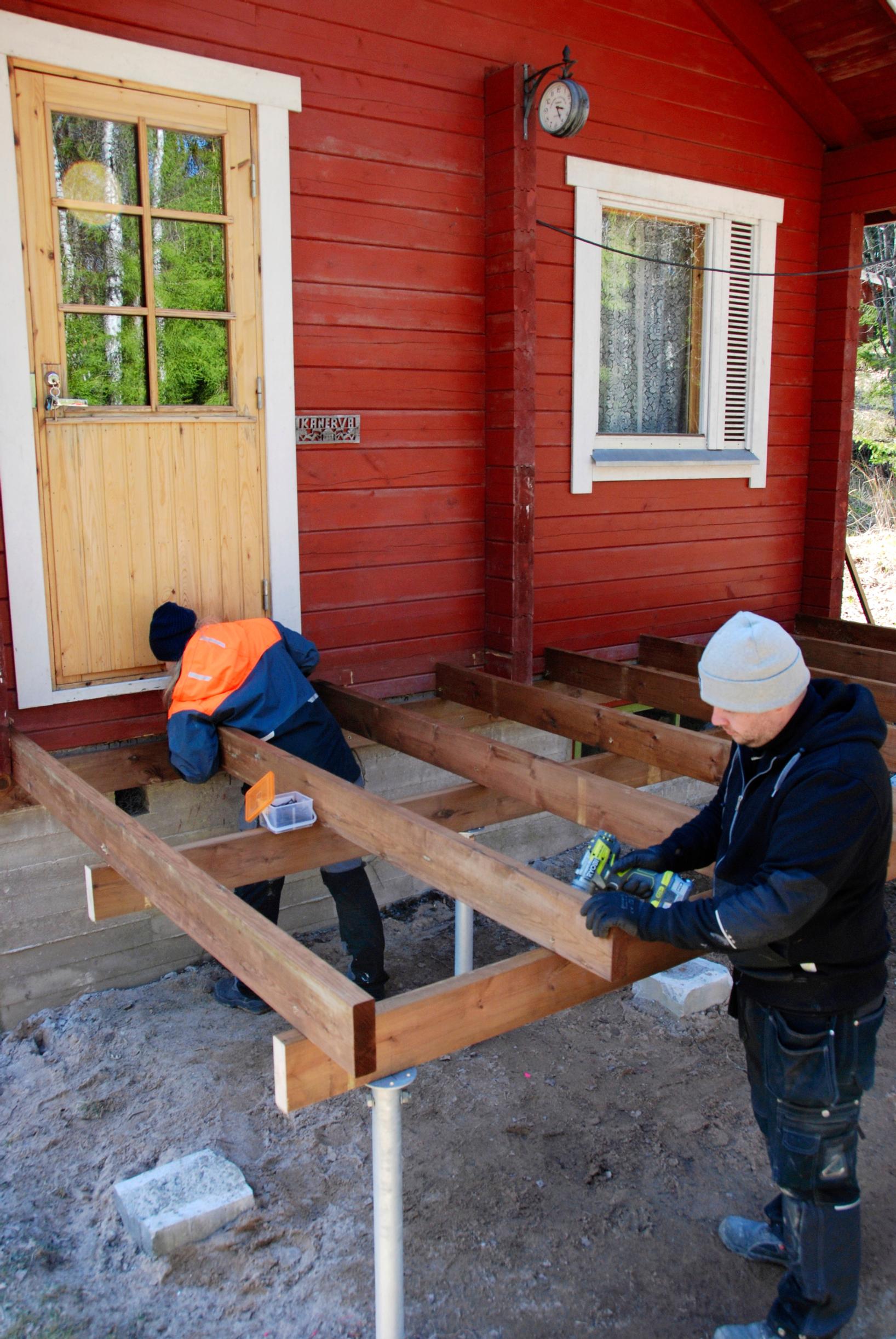 Rakenna terassin perustukset ja runko – katso ohje! | Meidän Mökki