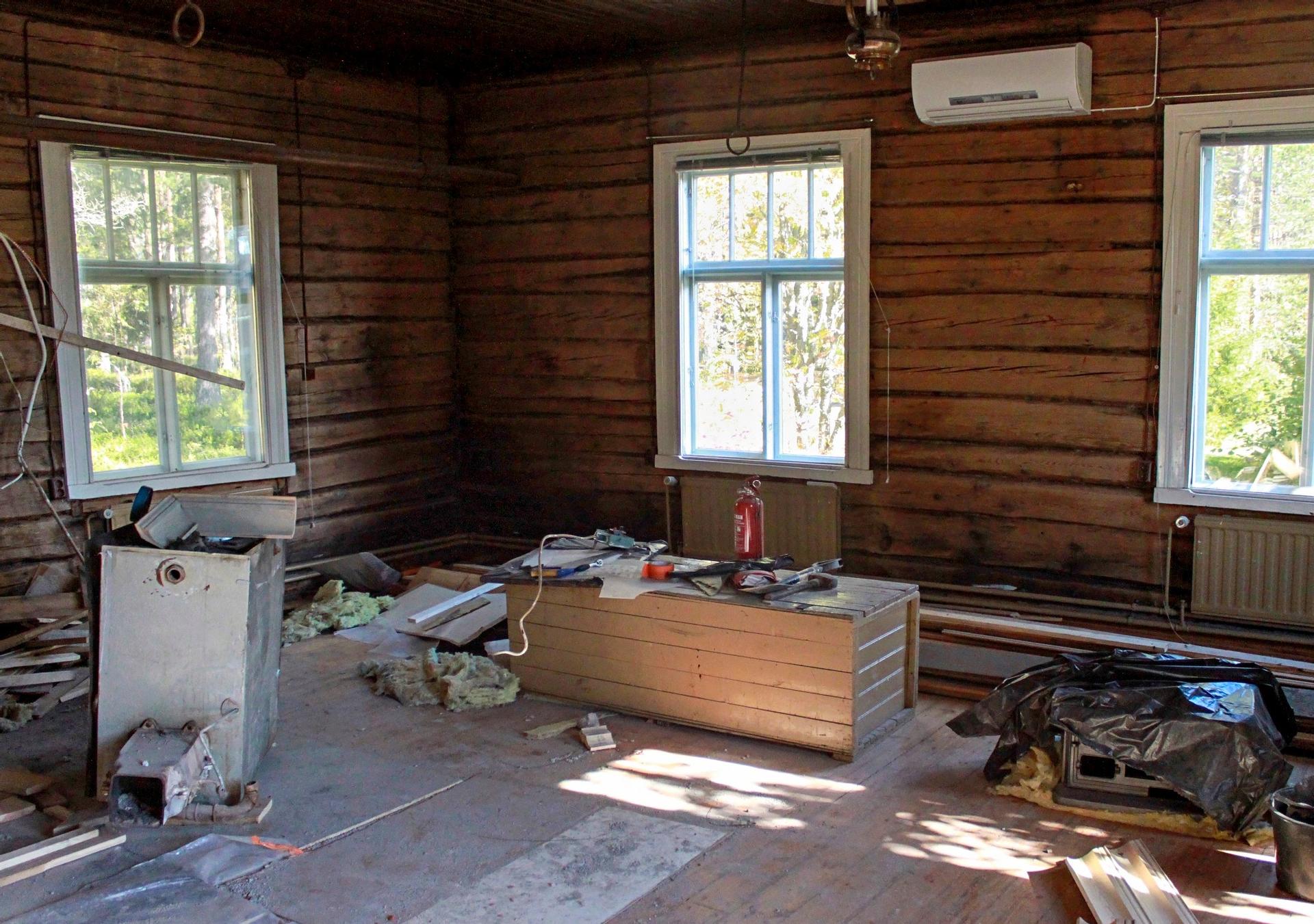 1920-luvun hirsitalon remontti Oulussa | Meidän Talo