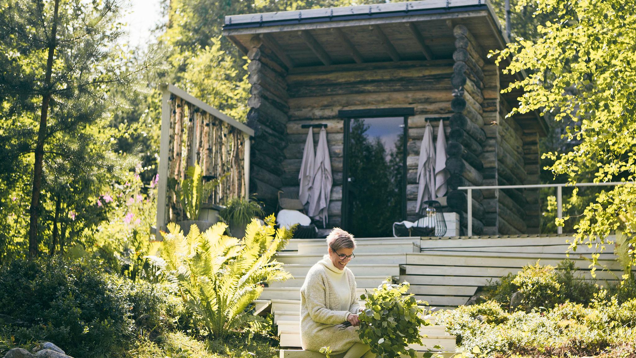 Hirsisauna Alavudella | Meillä kotona