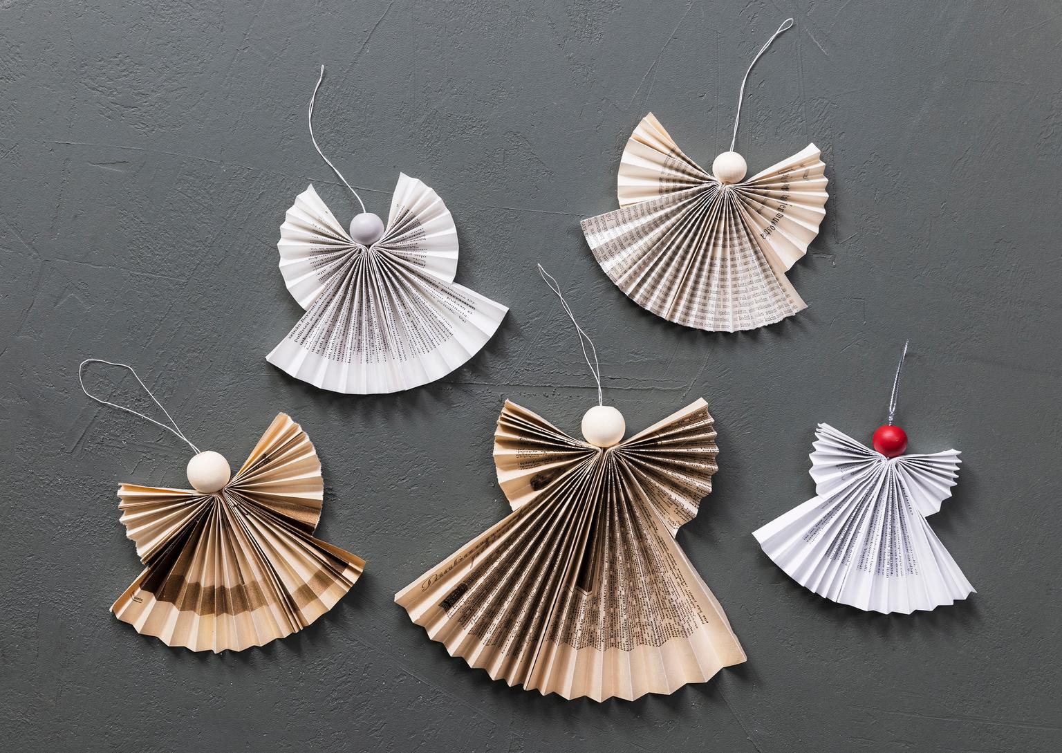 Paperienkelit – katso helppo ohje! | Meillä kotona