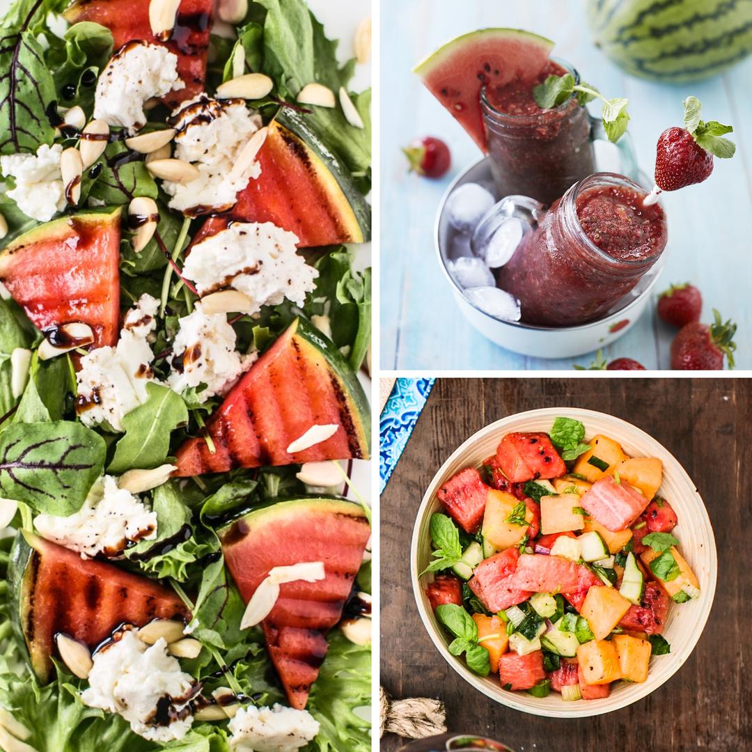 Vesimeloni – 6 raikasta reseptiä | Meillä kotona