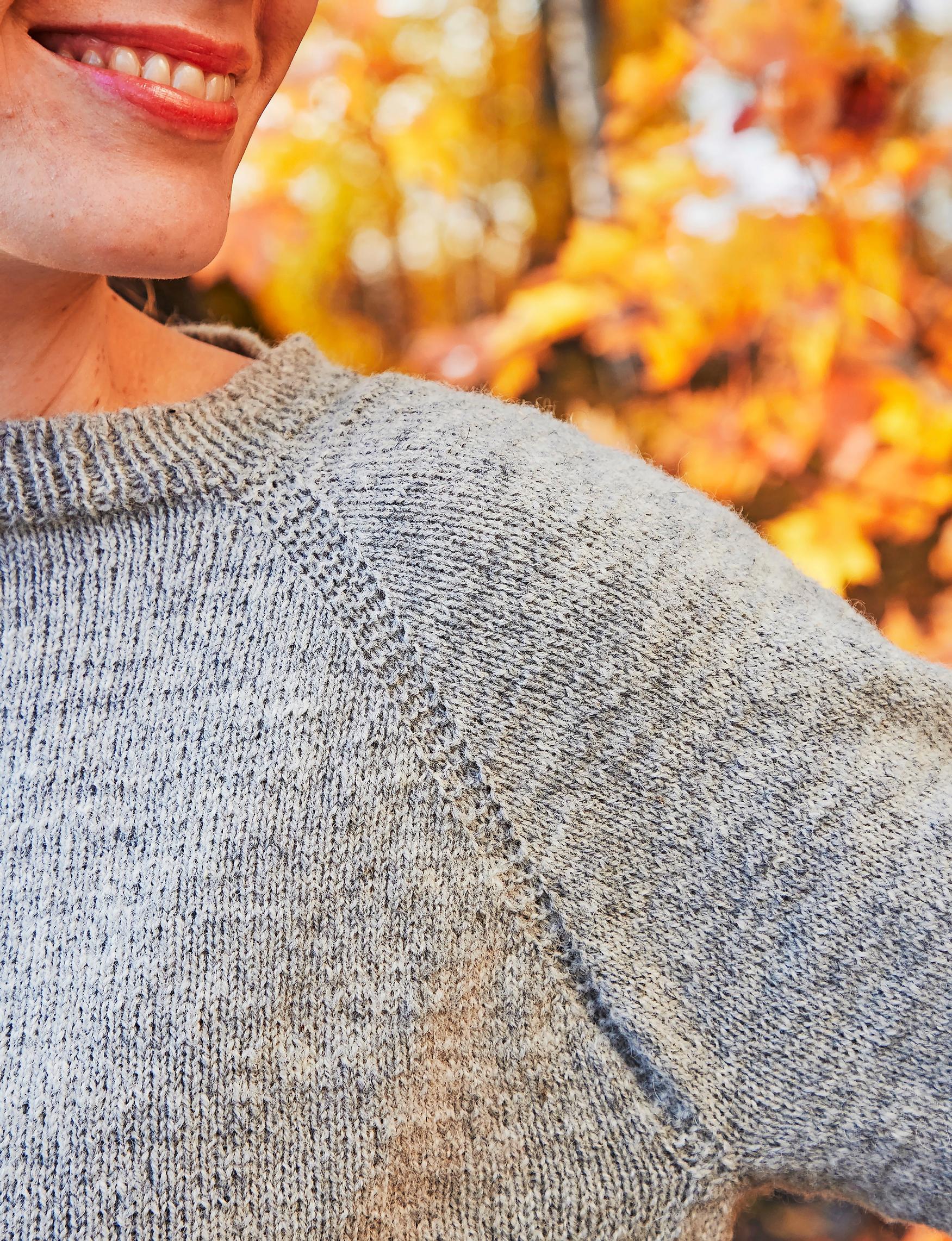 Kaksivärinen kirjoneulepaita – katso ohje! | Kotivinkki