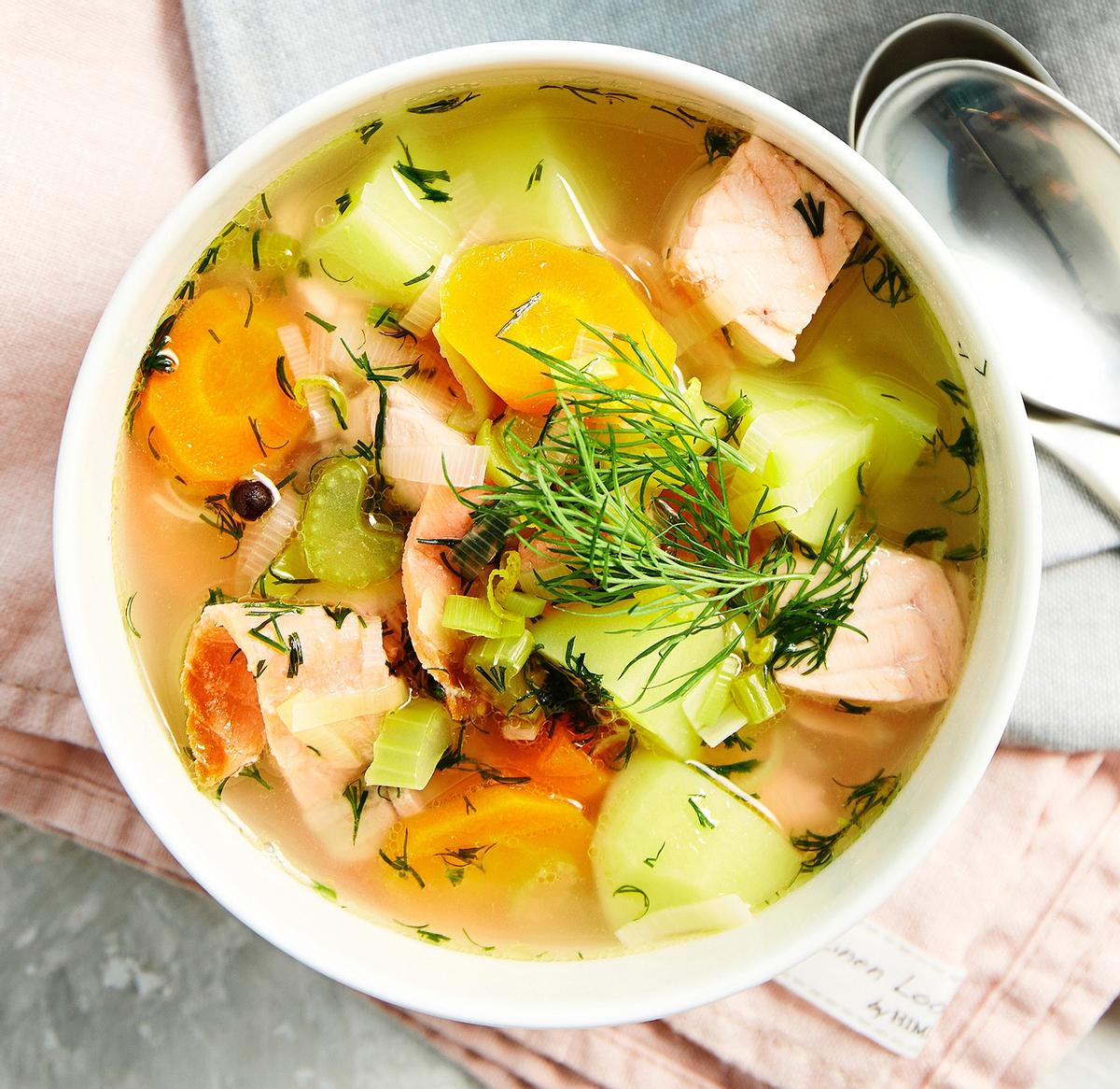 Lohikeitto – katso ohje! | Maku