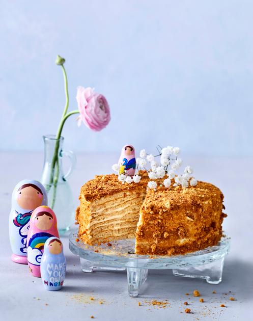 Hunajakakku – katso resepti! | Kotivinkki