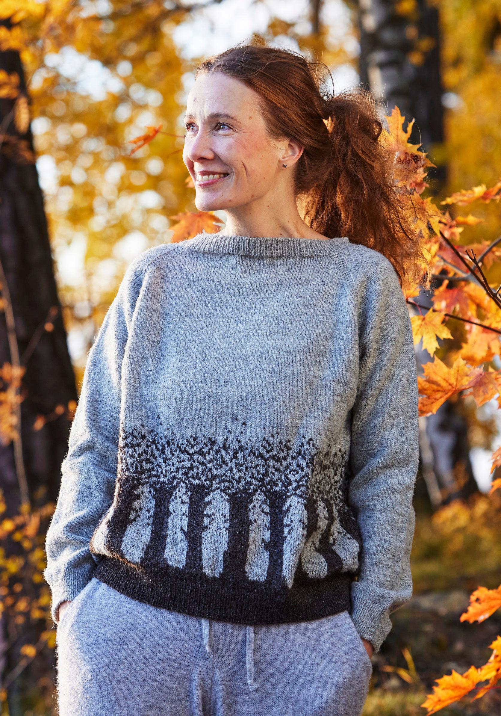 Kaksivärinen kirjoneulepaita – katso ohje! | Kotivinkki