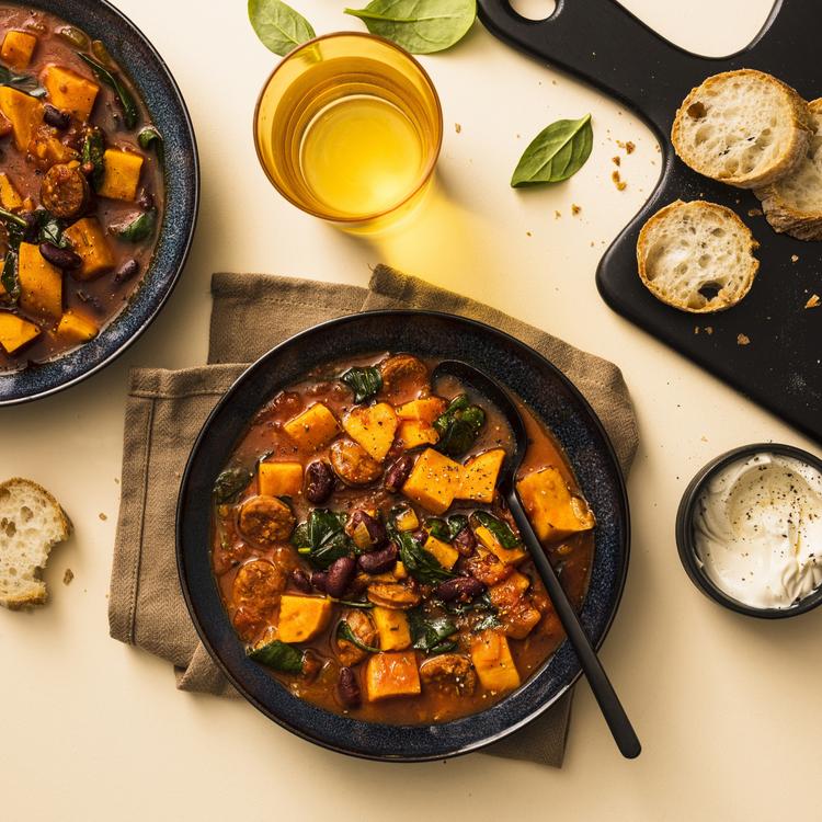 Chorizo-bataattikeitto – katso resepti | Maku