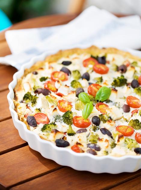 Kasvis-fetapiirakka | Maku