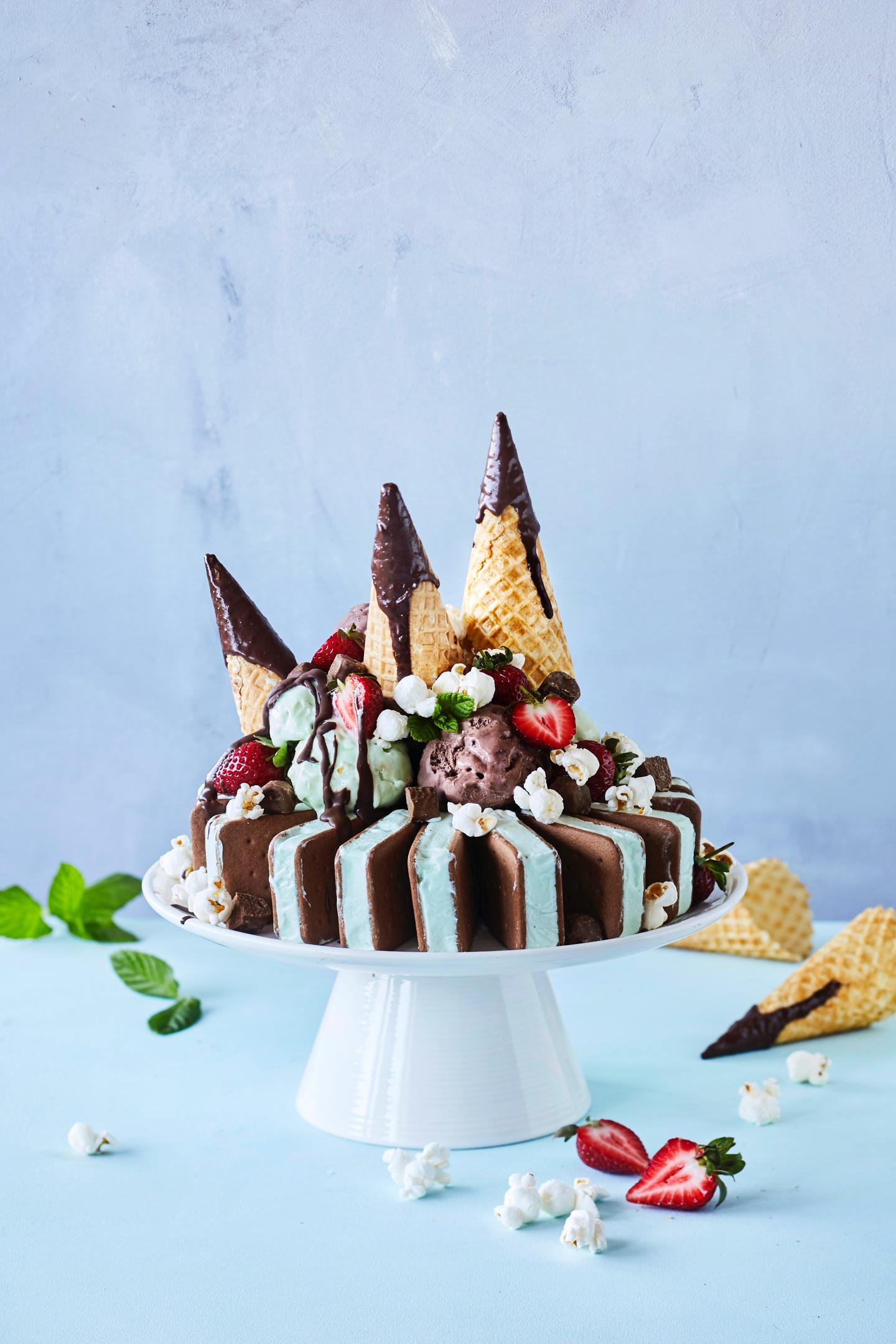 Puffet-jäätelökakku | Meillä kotona