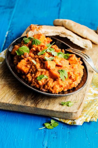 Linssi-bataattipata – katso resepti! | Kotivinkki