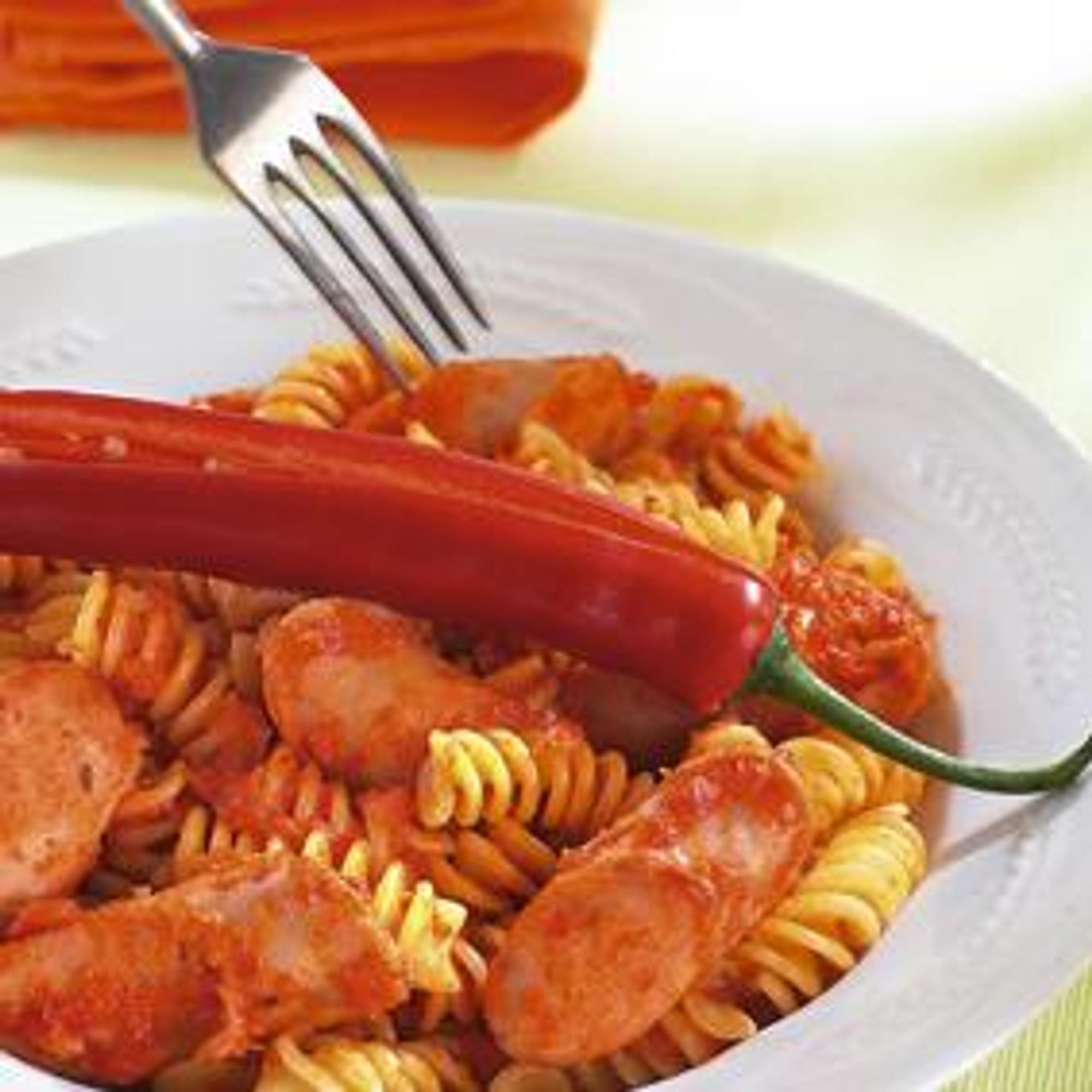 Makkarapasta | Meillä kotona
