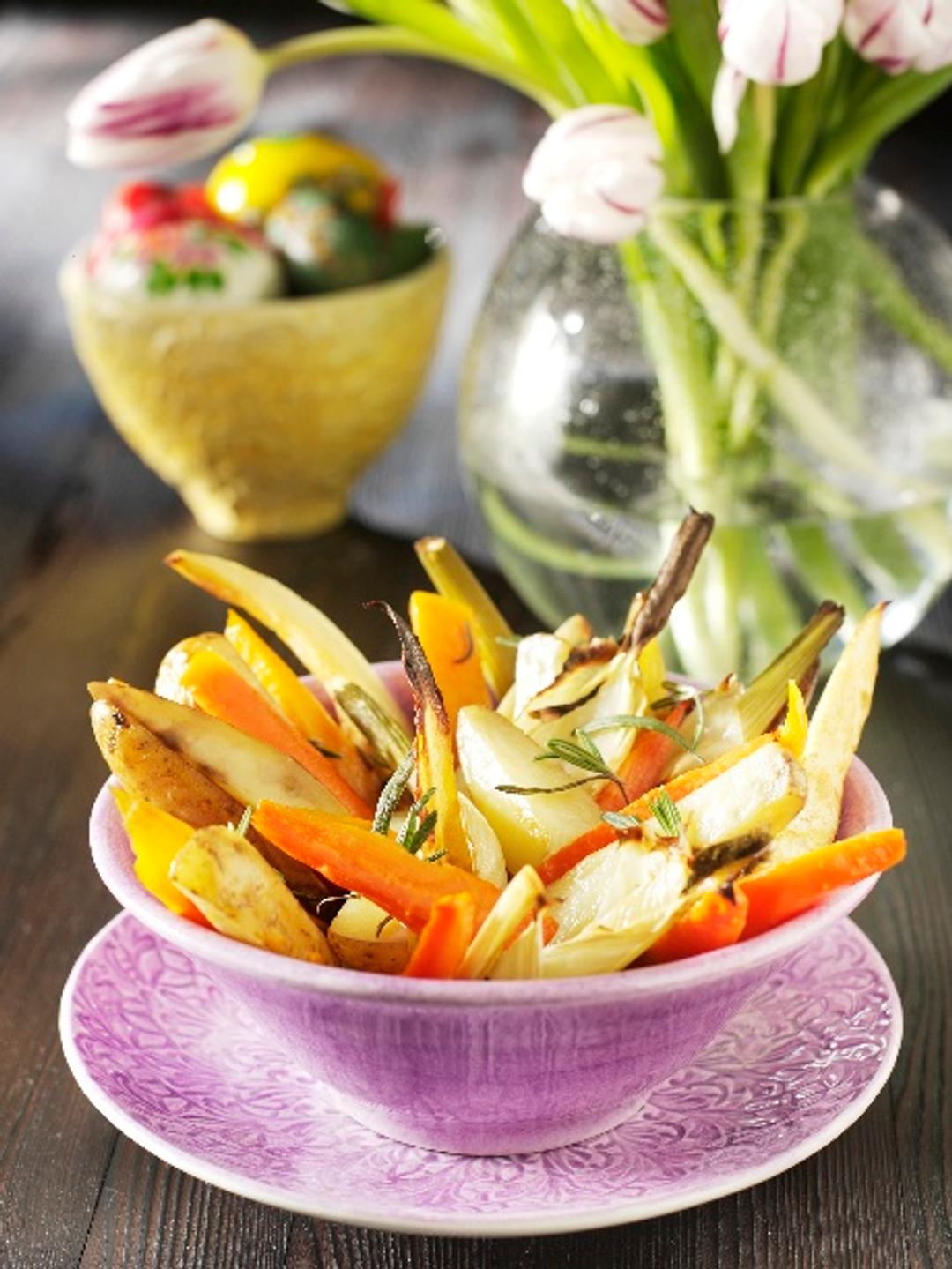 Hunajapaahdetut juurekset | Meillä kotona