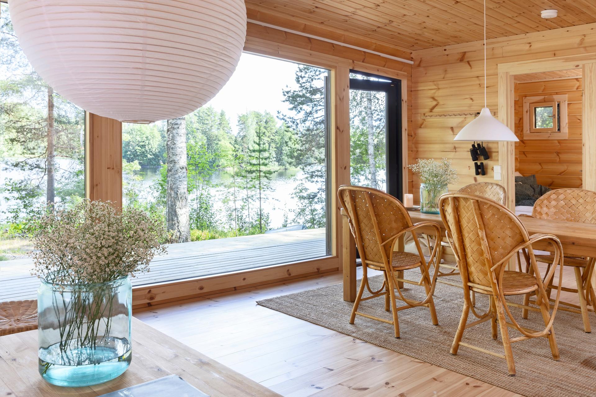 Sisustusarkkitehti Annika Mederin mökki | Avotakka