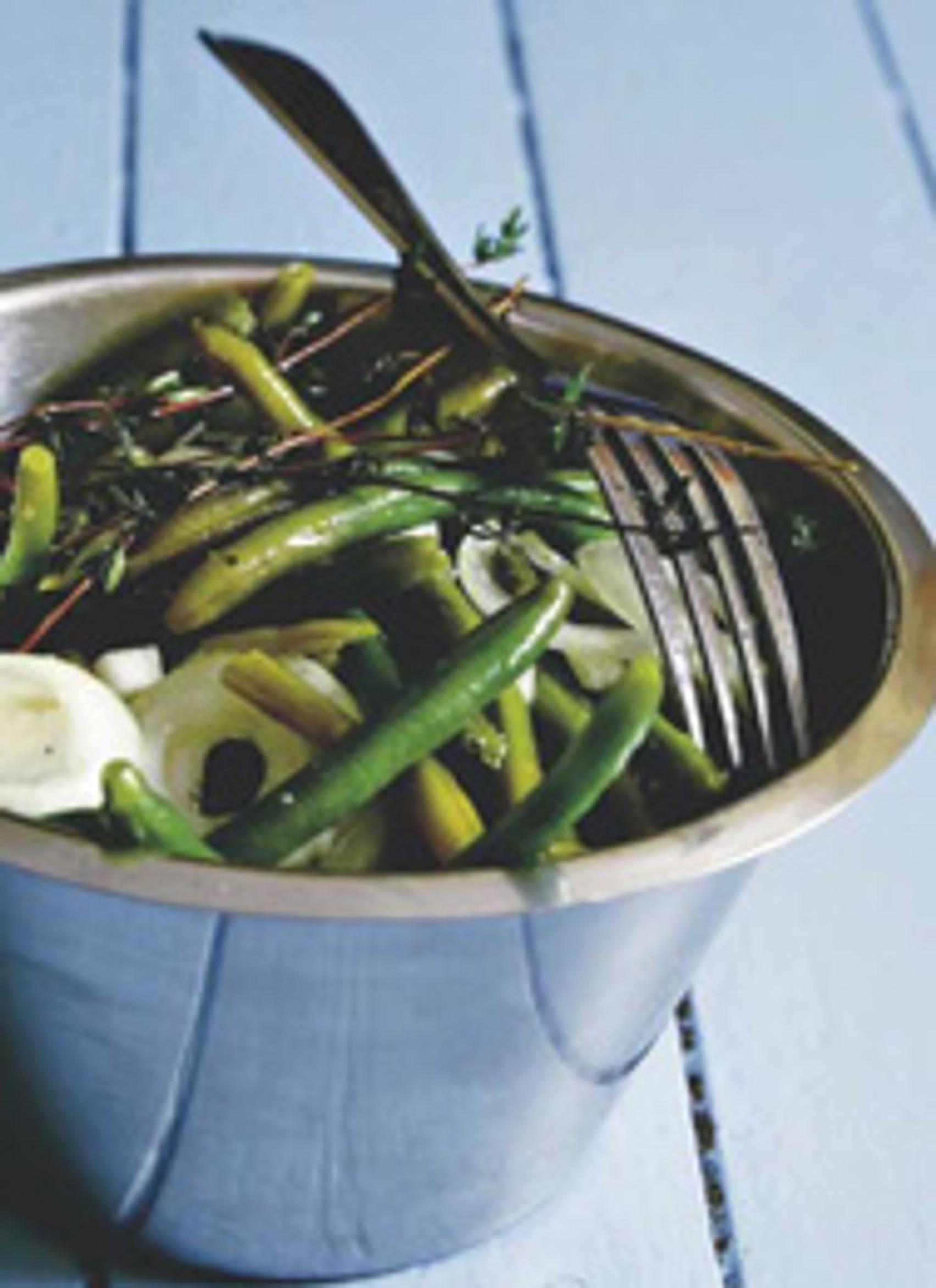 Marinoidut vihreät pavut | Maku