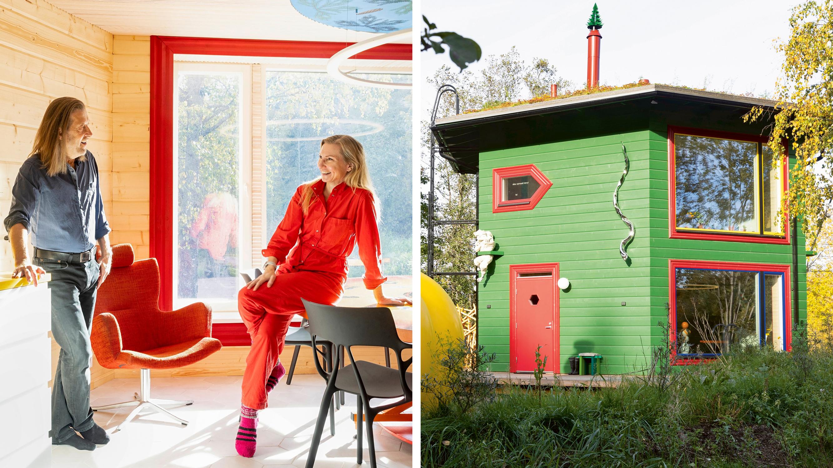 Jan-Erik Anderssonin ja Marjo Malinin Kuusi-o-talo | Meidän Talo