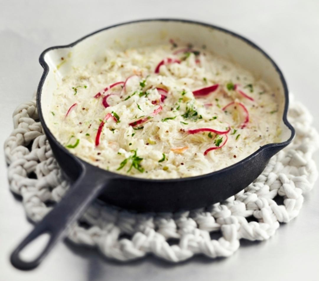 Sinappi-smetanahapankaali | Meillä kotona