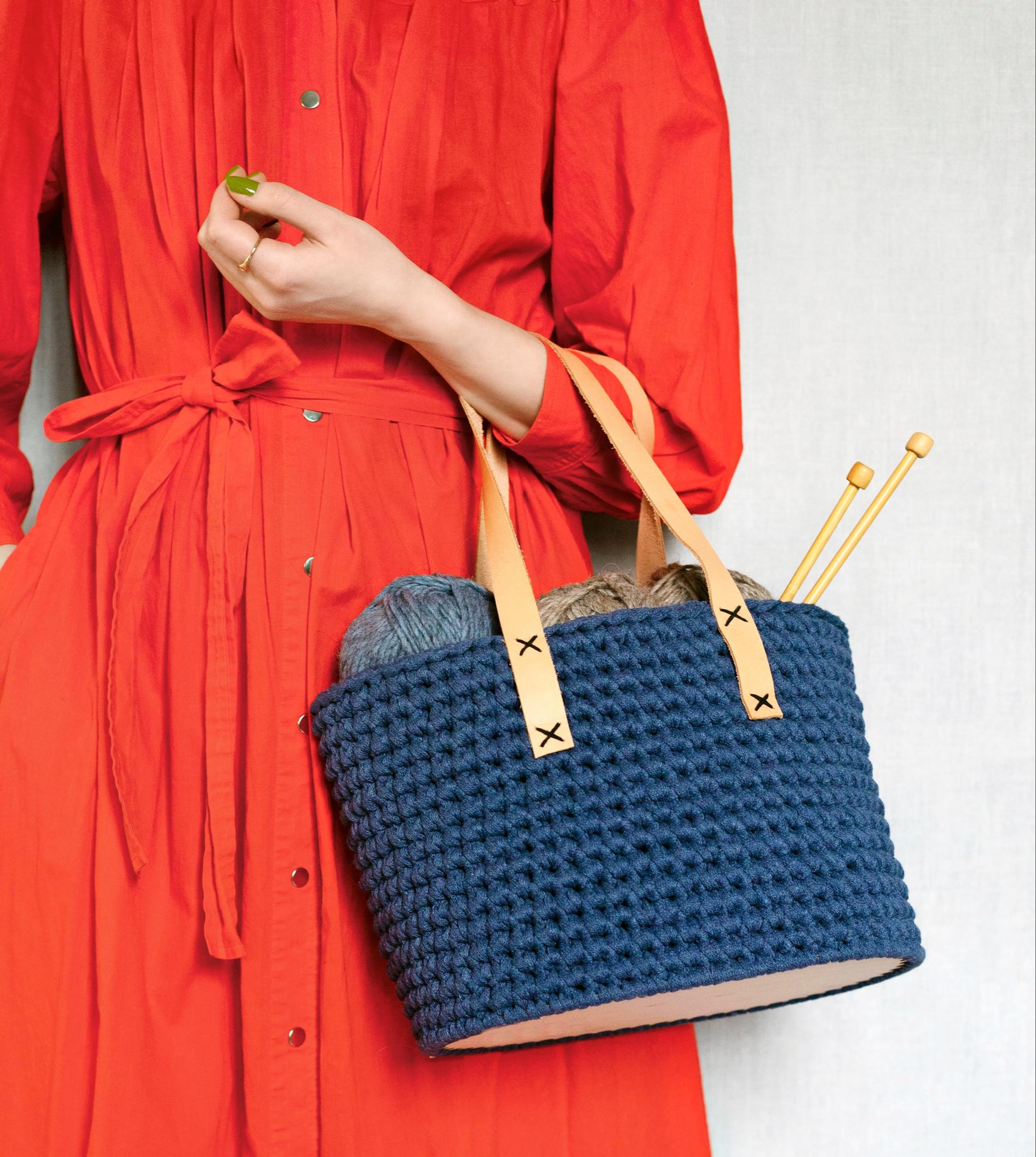 Lee Esselströmin virkattu kori – katso ohje | Ihana