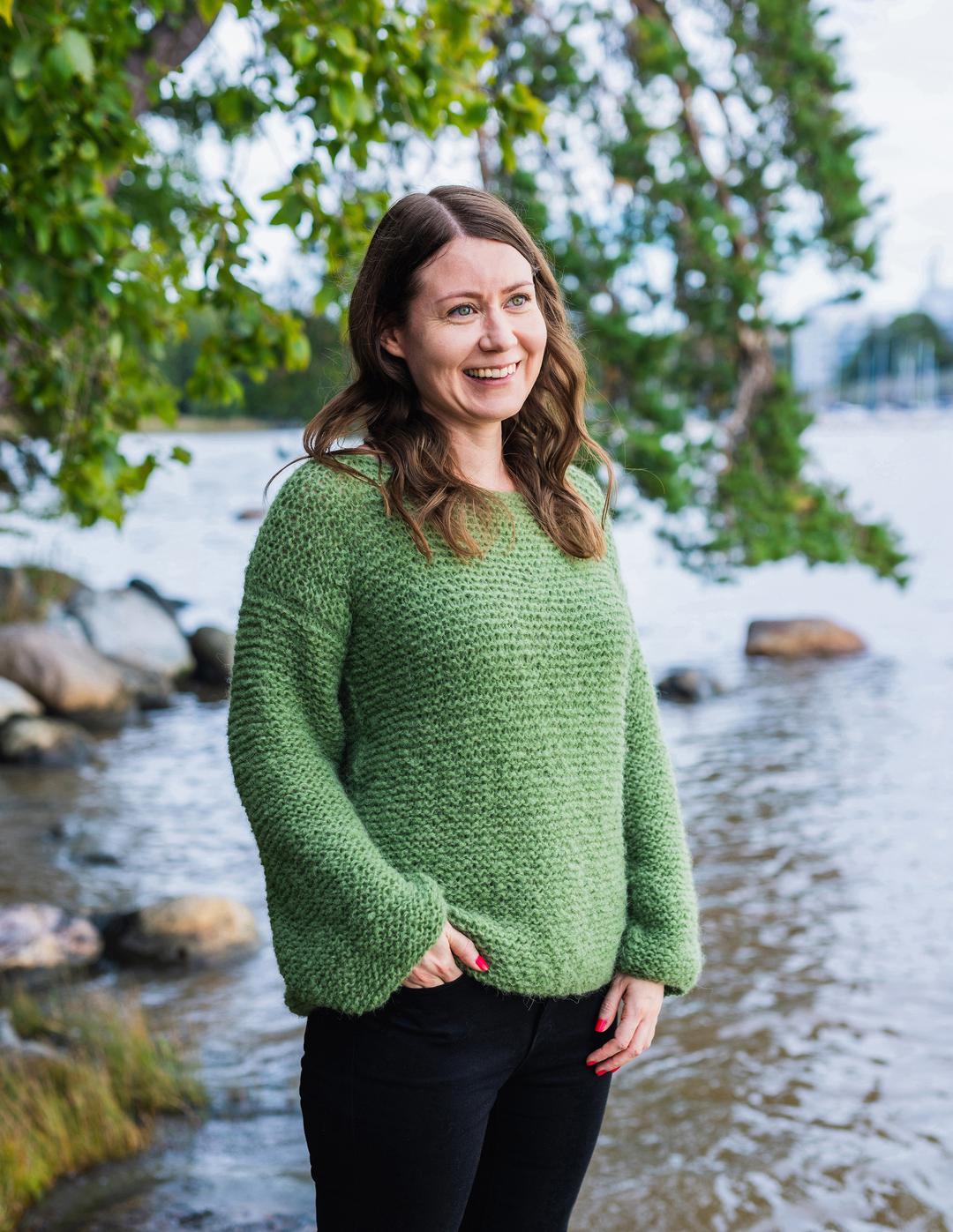 Helppo villapaita – katso Aina-neuleen ohje | Meillä kotona