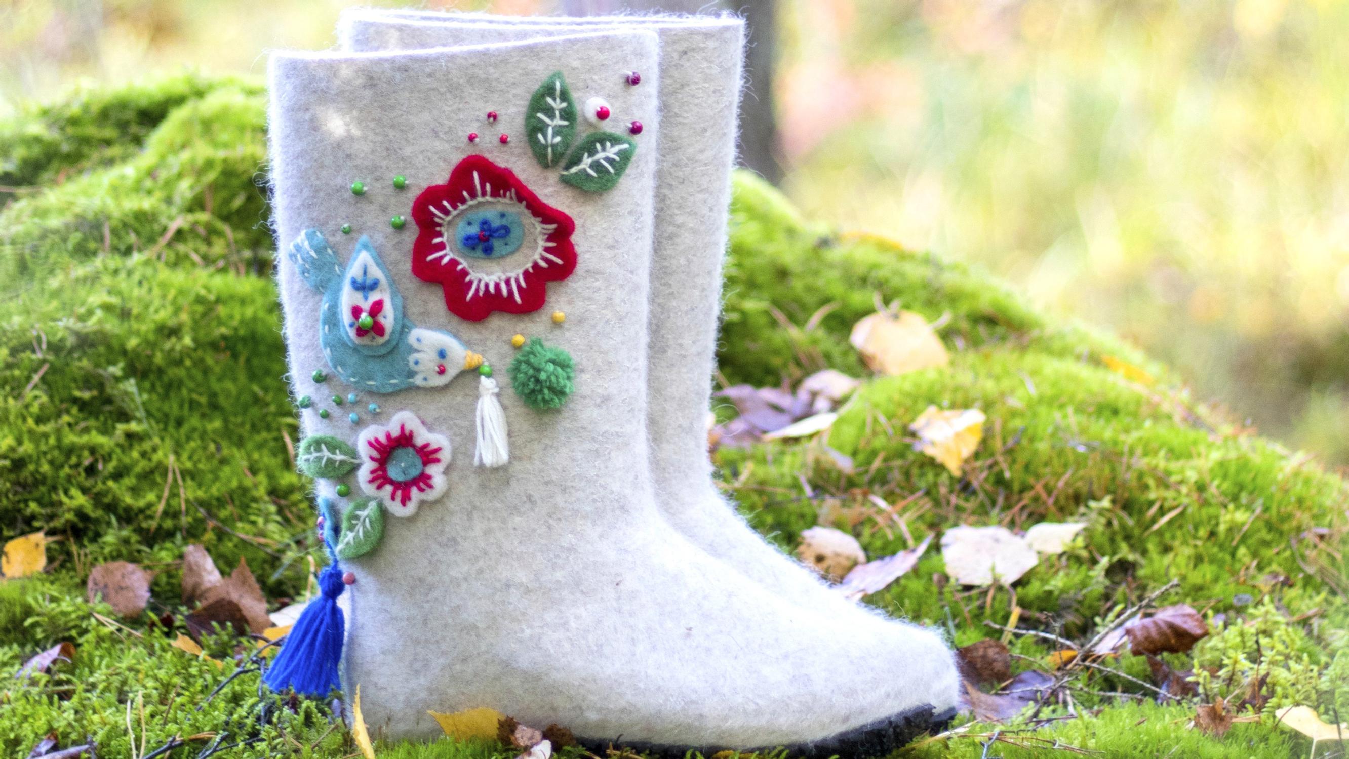 Kirjotut huopatossut – katso ohje! | Ihana