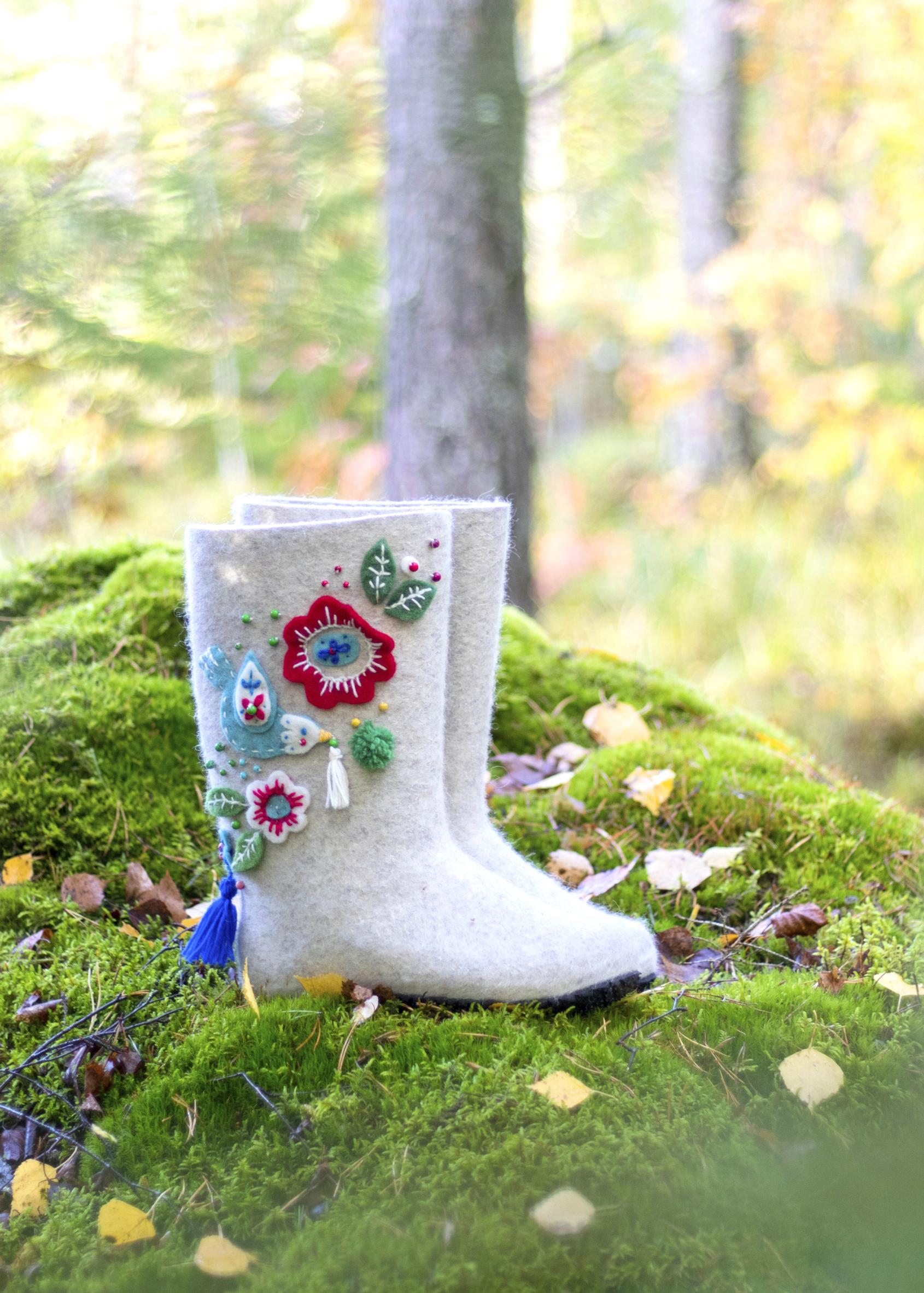 Kirjotut huopatossut – katso ohje! | Ihana