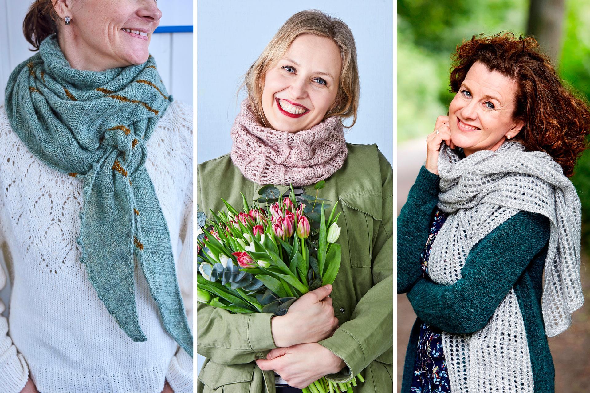 Kevyet keväthuivit – katso 3 × ohje! | Kotona