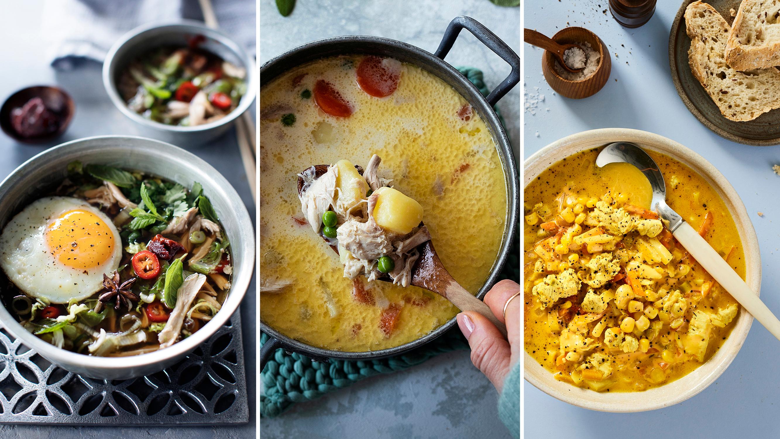 "Paras kanakeitto ikinä" – katso 8 kanasoppaohjetta! | Kotona