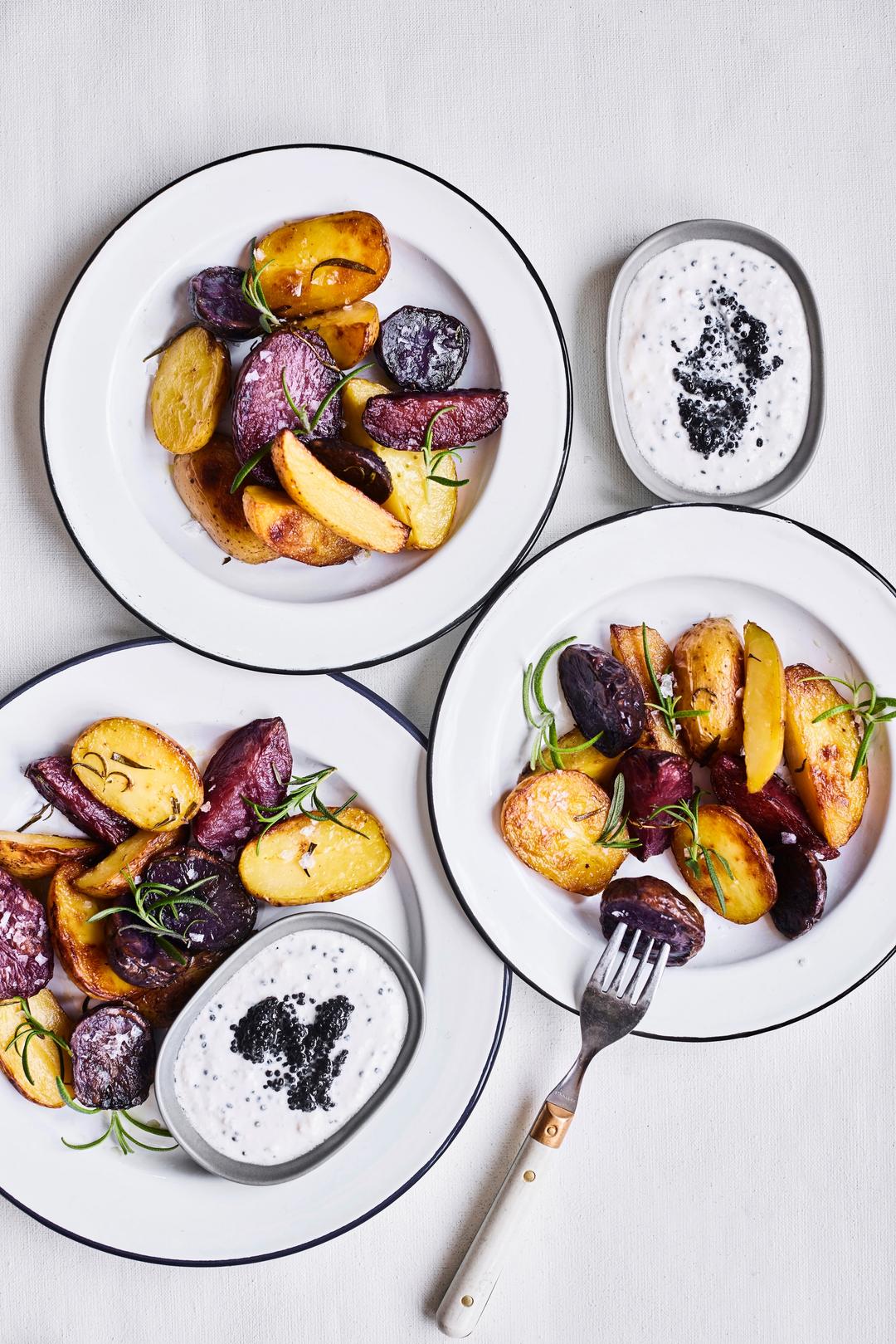 Salt & vinegar -lohkoperunat – katso ohje! | Meillä kotona