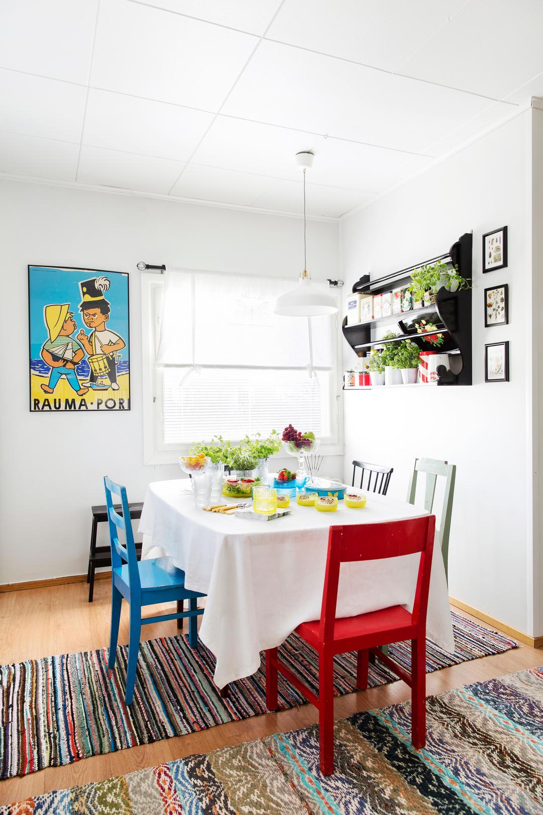 Annen perheen Talo on pirteän turkoosi | Unelmien Talo&Koti