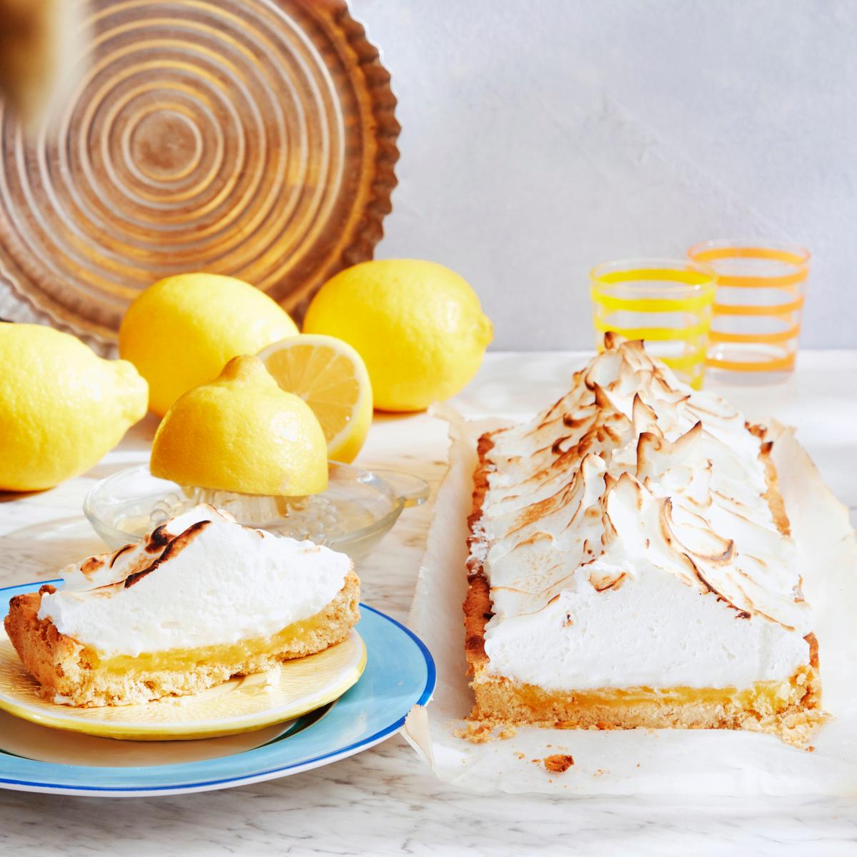 Gluteeniton sitruuna-marenkipiirakka – resepti | Kotivinkki