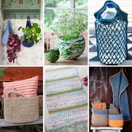 Makramee-amppeli | Meillä kotona