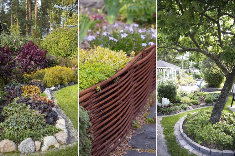 Kukkapenkin reuna – 12 upeinta ideaa | Meillä kotona