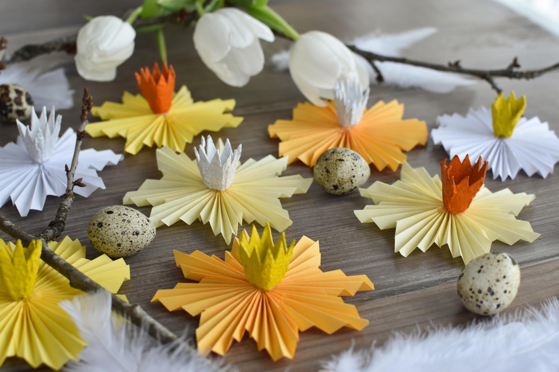 Paperinarsissit – katso askarteluohje | Ihana