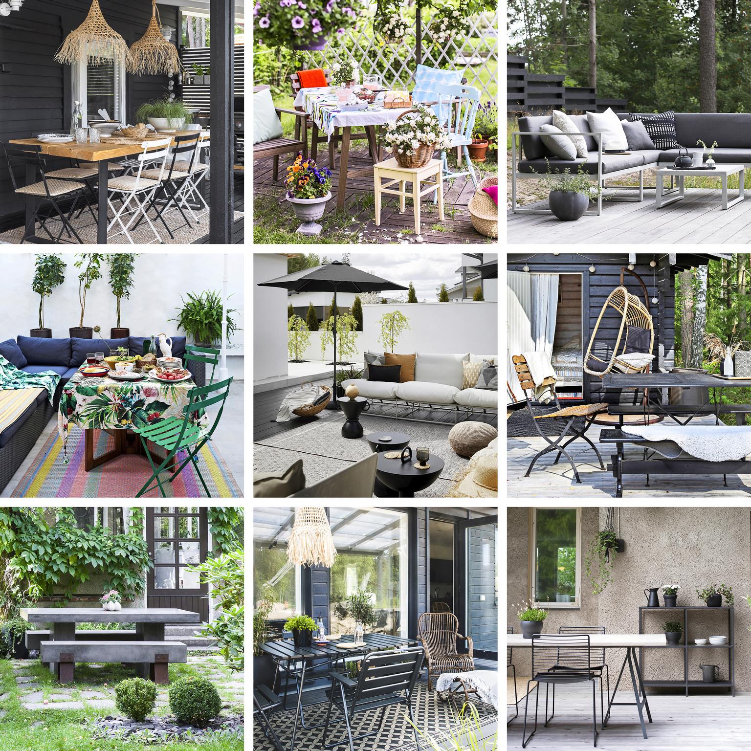 Terassin sisustus – katso ideat! | Meillä kotona