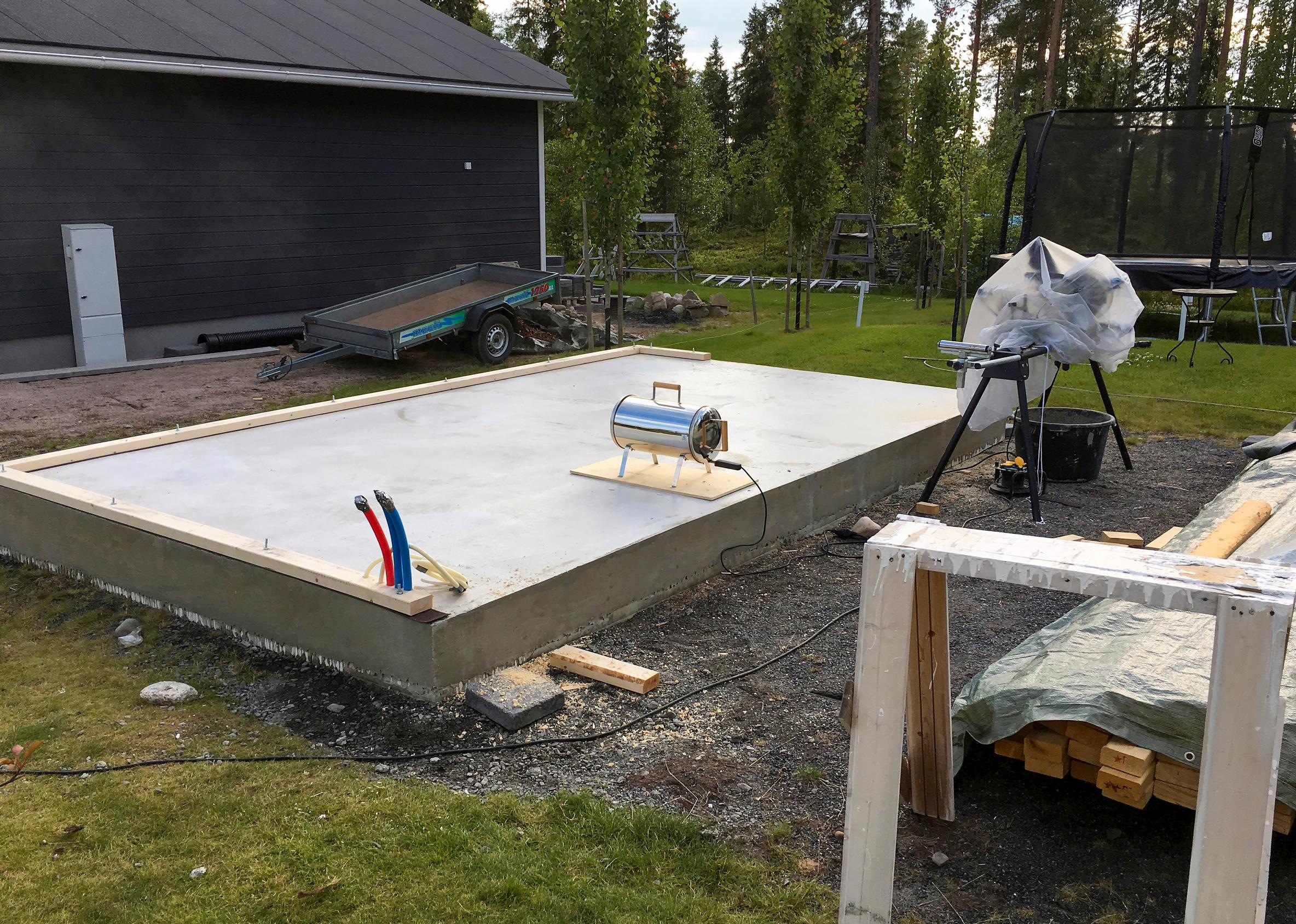 Valoisa pihatalo Kempeleessä | Meidän Talo