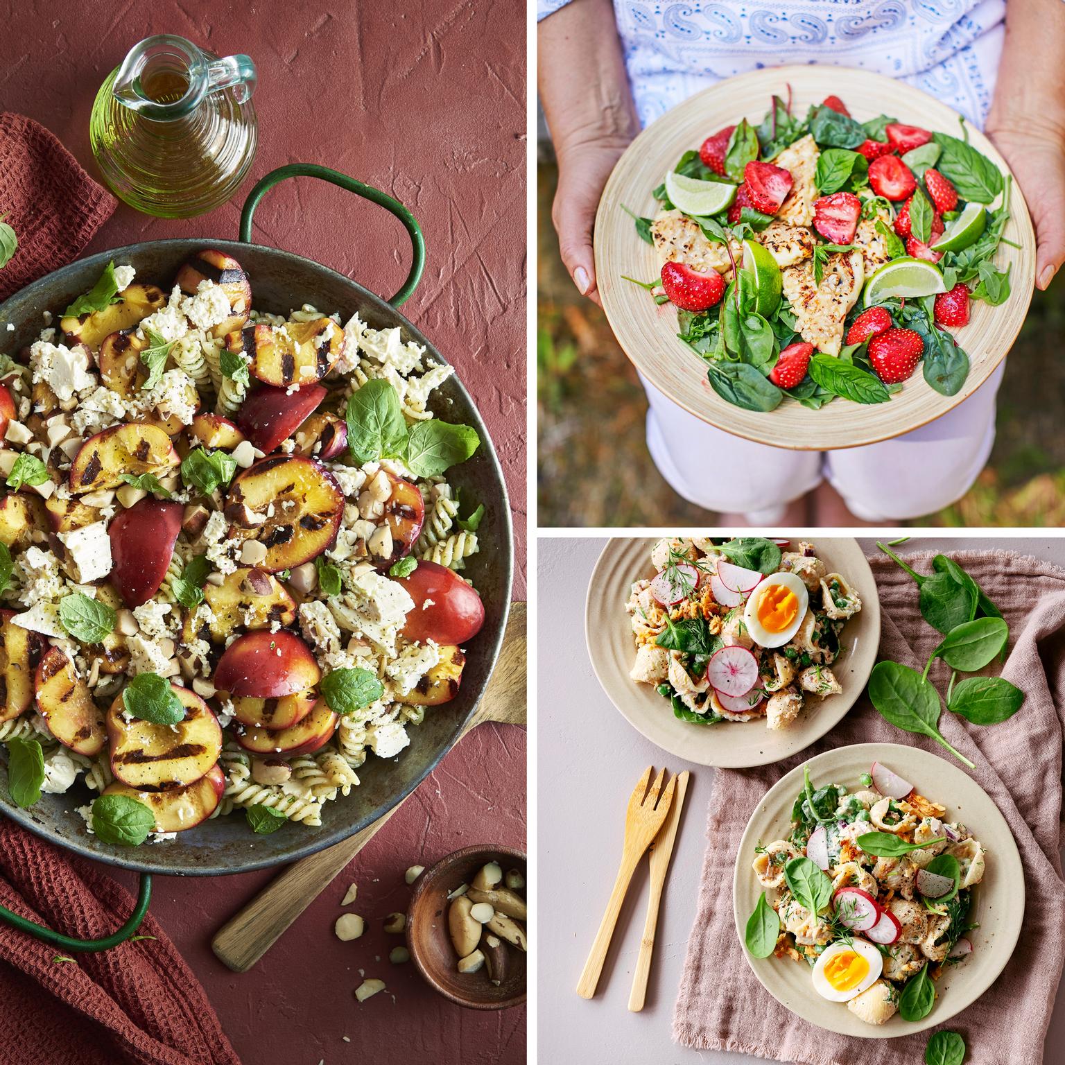 Kesäiset salaatit – 7 helppoa reseptiä! | Meillä kotona