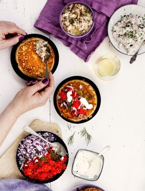 Blinit – herkulliset reseptit ja täytteet | Kotona