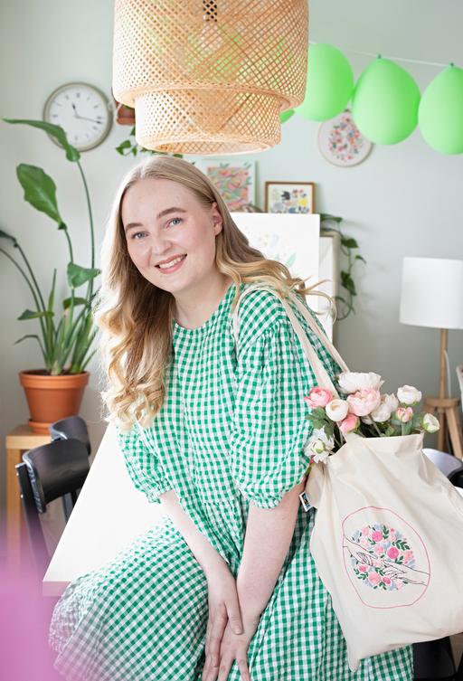 Ryijysuunnittelija Ida-Lotta Harmio | Meillä kotona