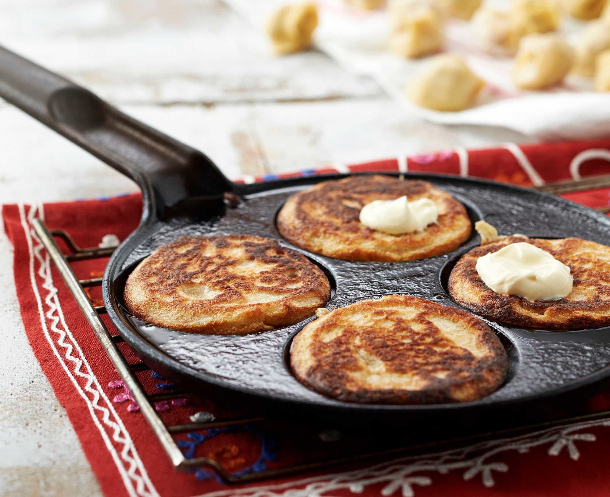 Nopeat blinit sopivat arkeen | Meillä kotona