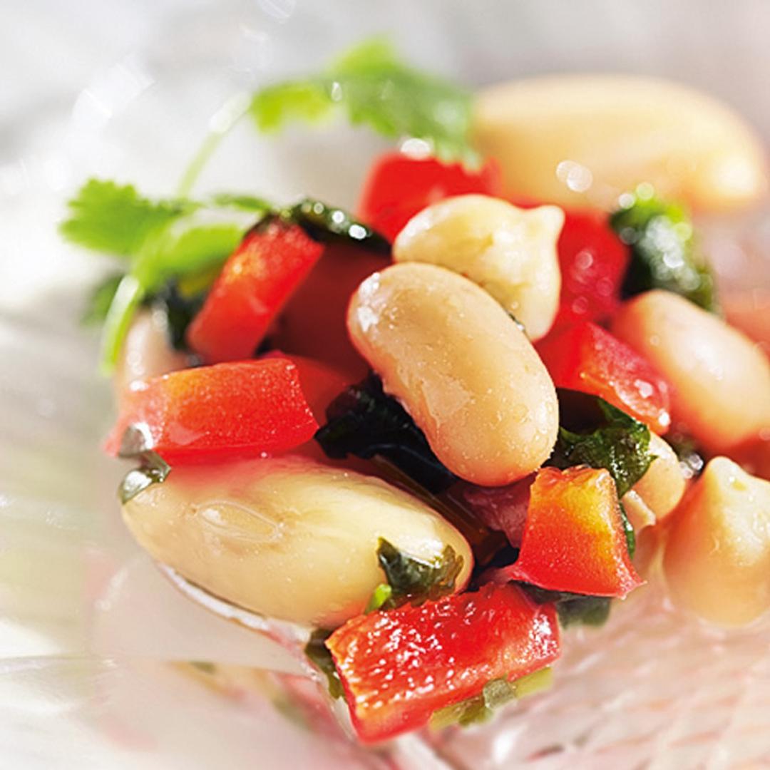 Jouluisesti maustetut marinoidut pavut | Maku