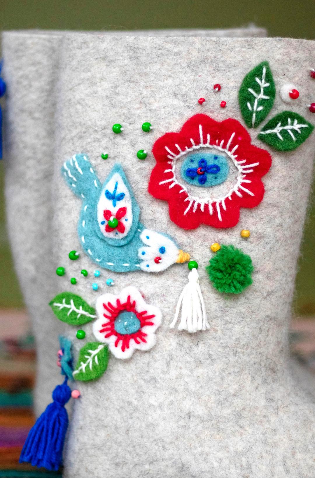 Kirjotut huopatossut – katso ohje! | Ihana