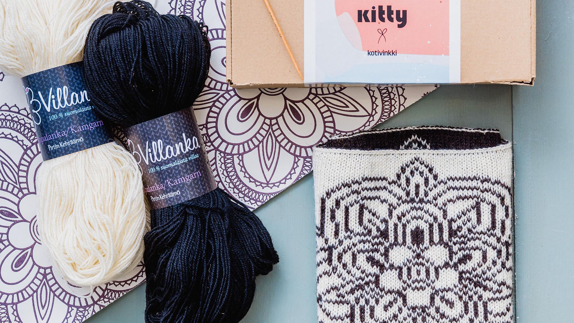 Neulo Lumikide-kauluri itse – tilaa tarvikepakettisi täältä! | Kotona ...