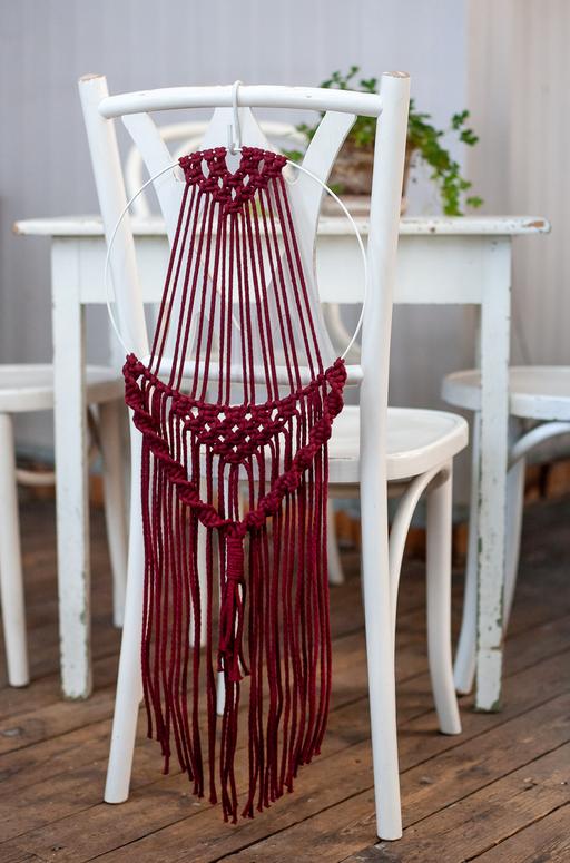 Makrameekattokruunu – katso ohje! | Meillä kotona