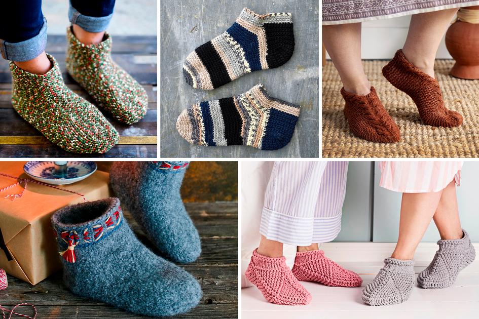 Lämpimät tossut – katso 5 ohjetta! | Kotona