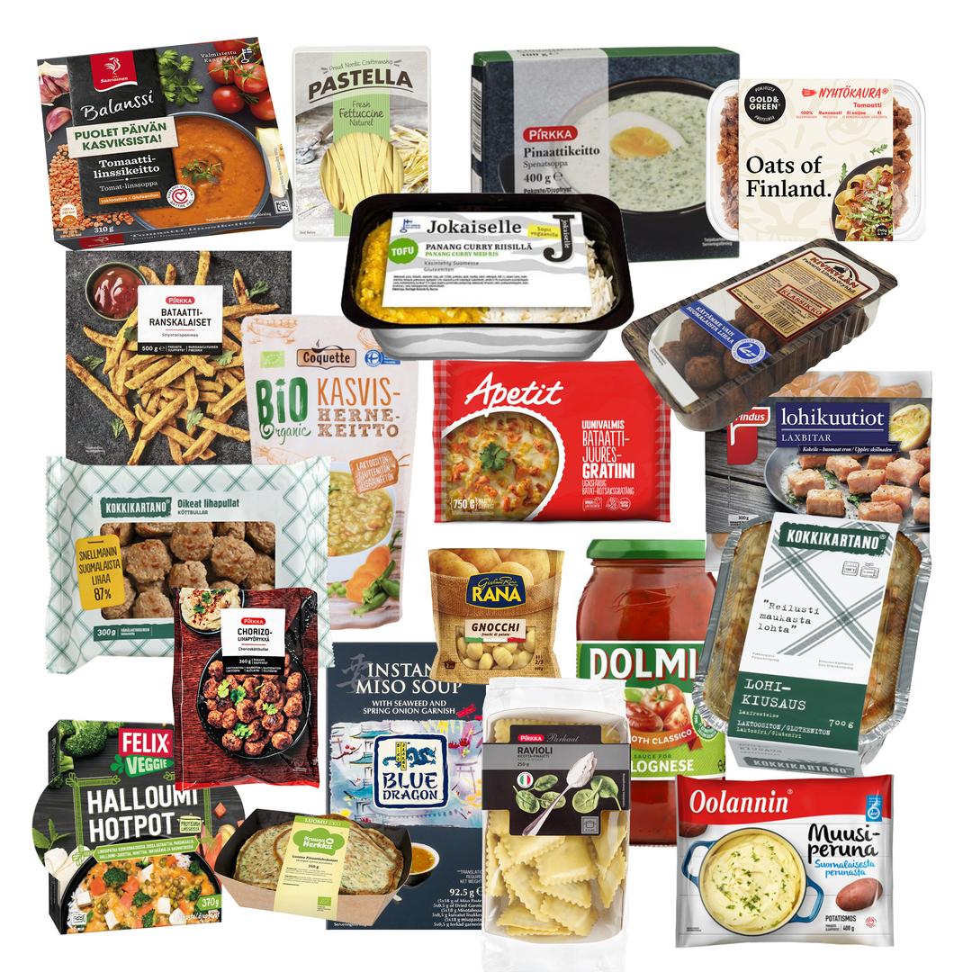 Parhaat valmisruoat ja puolivalmisteet | Kotona